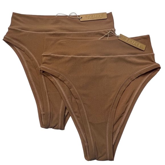 SKIMS | Intimates & Sleepwear | Skims Summer Mesh Brief Lot Of 2 Sienna ...